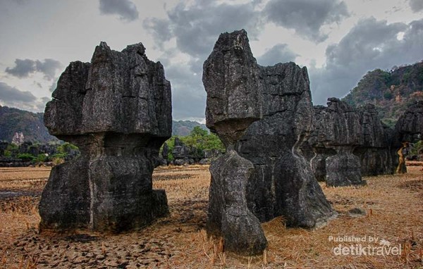 Pegunungan Karst Spektakuler dari Sulawesi