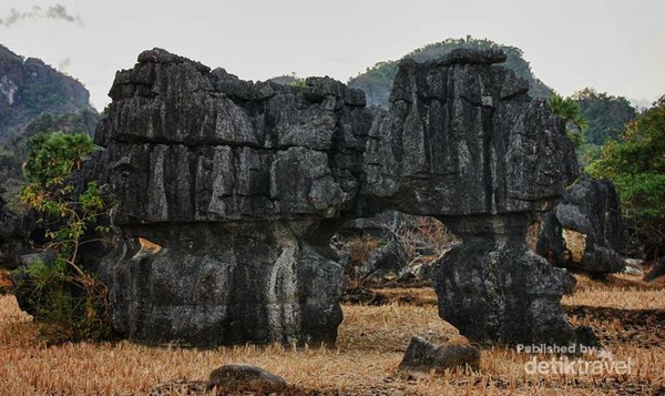 Pegunungan Karst Spektakuler dari Sulawesi