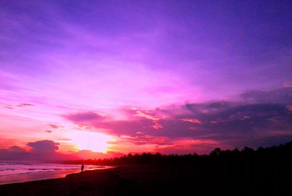 Sunset Is Always Beautiful Here, Pangandaran Beach