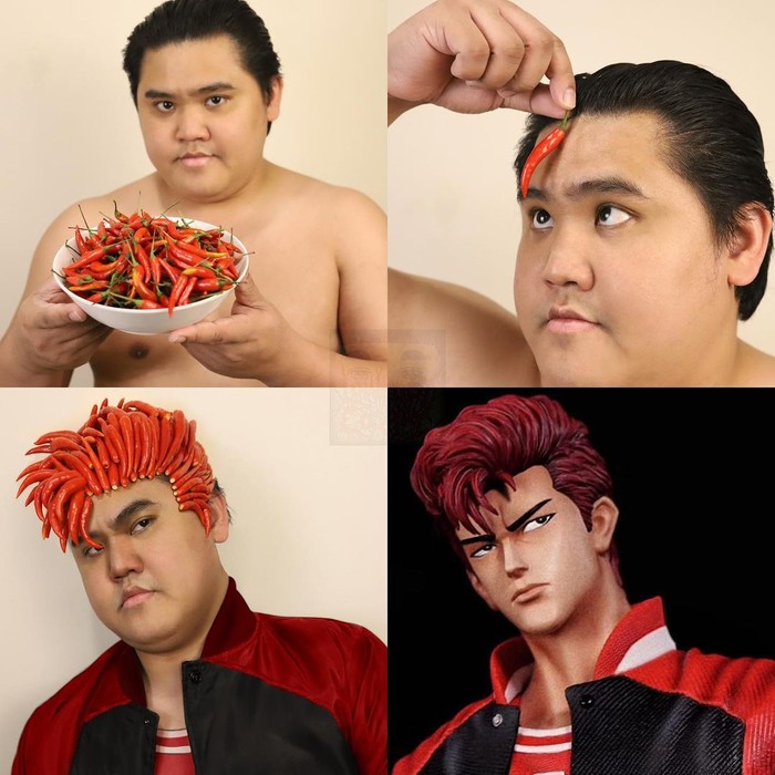 Kocaknya Cosplay Low Budget ala Pria Thailand, Jadi Ayam Mentah hingga ...