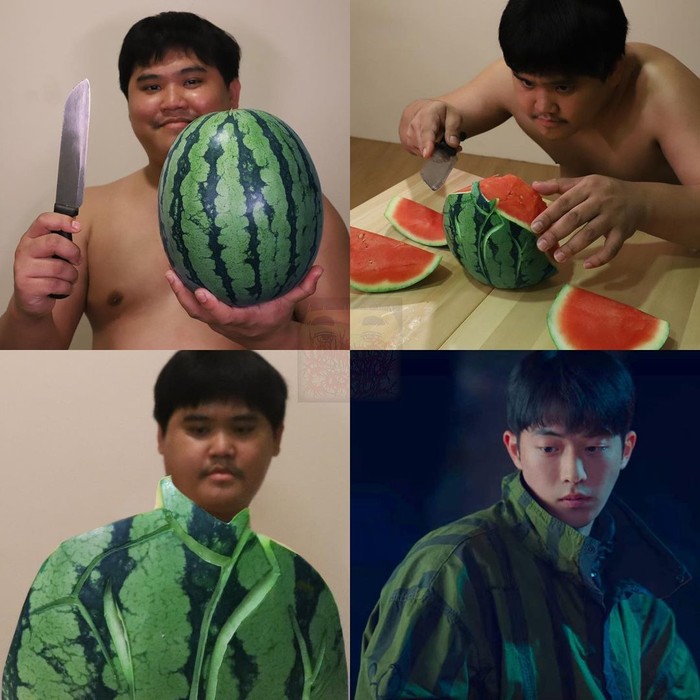Kocaknya Cosplay Low Budget ala Pria Thailand, Jadi Ayam Mentah hingga ...
