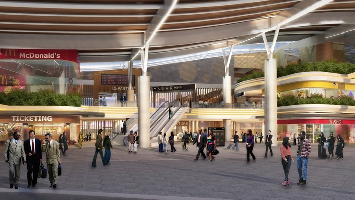 Megahnya Desain Stasiun Kereta Cepat JKT-BDG, Intip Yuk!