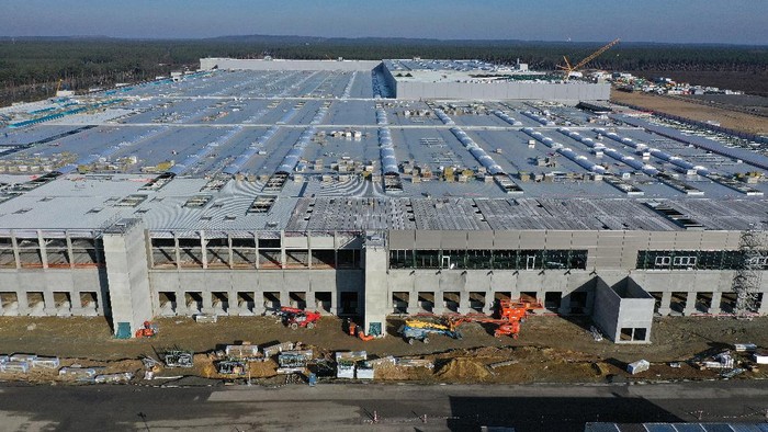 Foto: Pabrik Raksasa Tesla di Jerman Timur yang Bangkitkan Perekonomian