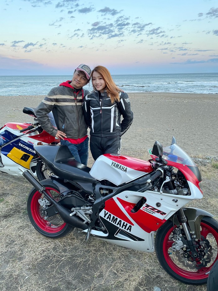 Potret Bikers Cantik Asal Jepang yang Ternyata Pria Setengah Abad