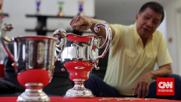 Potret Legenda Bulutangkis Rudy Hartono Sang Juara All England 8 Kali