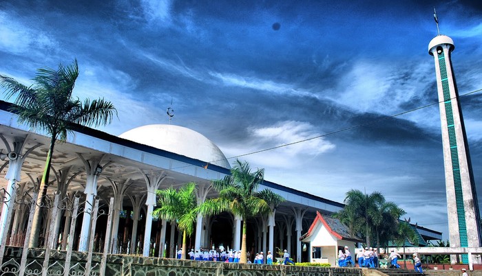 Potret Masjid Seribu Tiang di Jambi