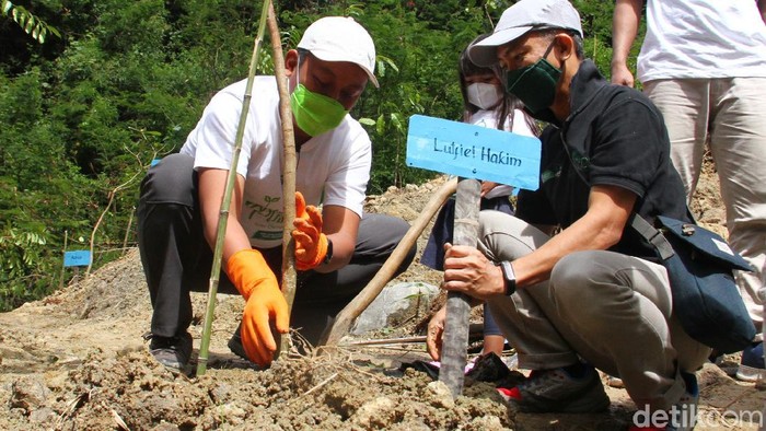 Melihat Aksi Tanam Sejuta Pohon di Lahan Longsor