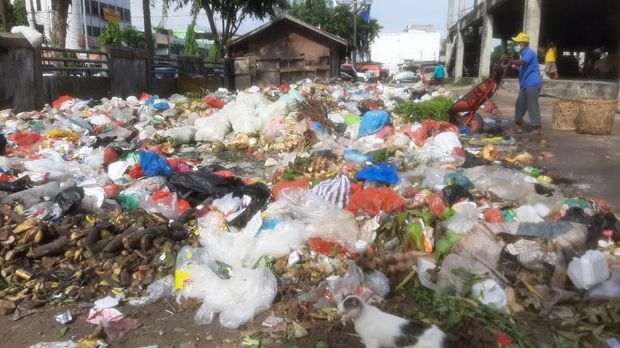 Makin Jorok! Tumpukan Sampah di Pekanbaru Mulai Keluarkan Bau Busuk Makin Jorok! Tumpukan Sampah di Pekanbaru Mulai Keluarkan Bau Busuk
