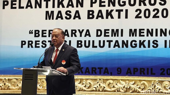 Agung Firman Sampurna Dilantik Jadi Ketum PBSI