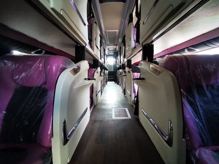 Lihat Lebih Dekat Bus Suites Class Laksana dengan Desain Selendang Baru