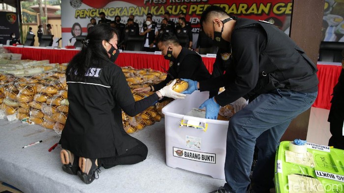 Ini Dia Penampakan 2,5 Ton Sabu yang Diamankan Polisi