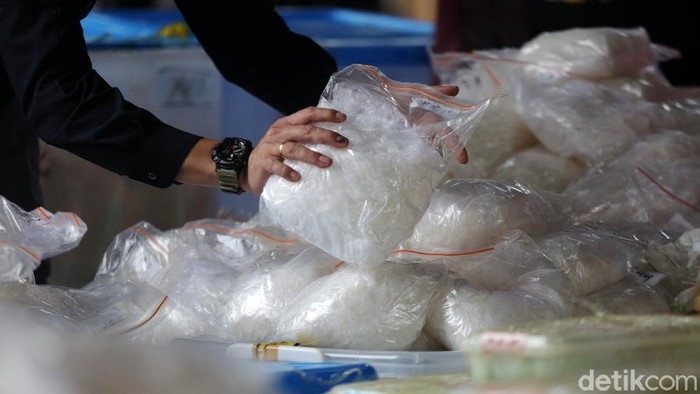 Ini Dia Penampakan 2,5 Ton Sabu yang Diamankan Polisi