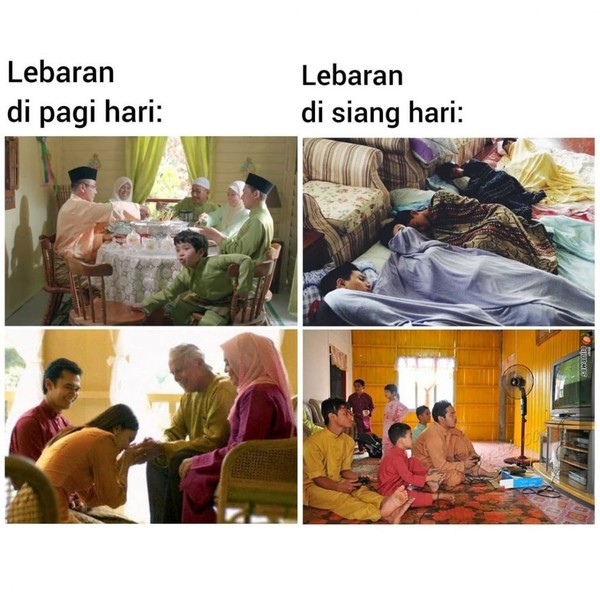 Memes Saat Lebaran