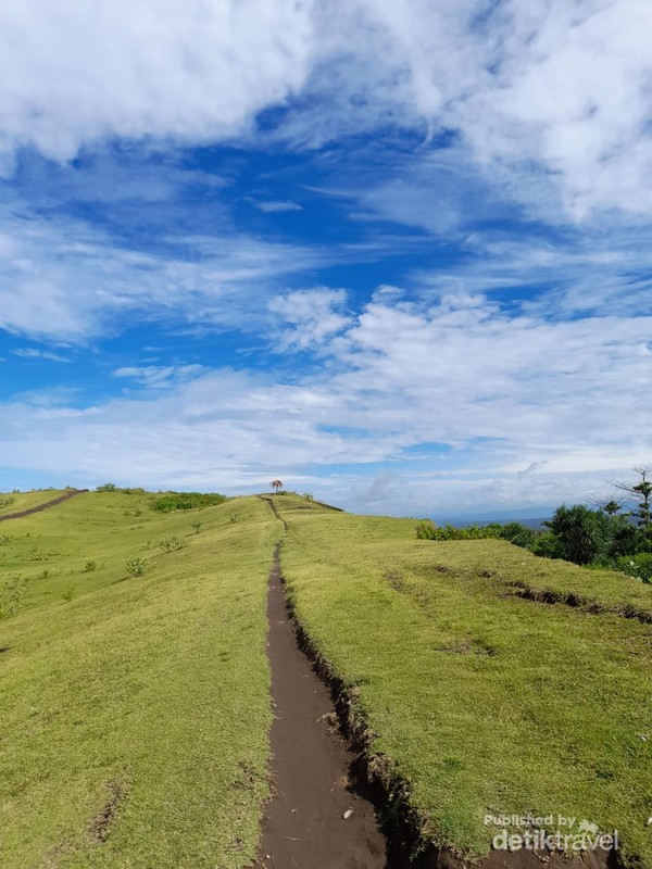 Wisata Lengkap Pantai Sayang Heulang Garut, Padang rumput-Gumuk Pasir