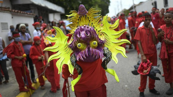 Unik! Ada Tarian Setan di Venezuela
