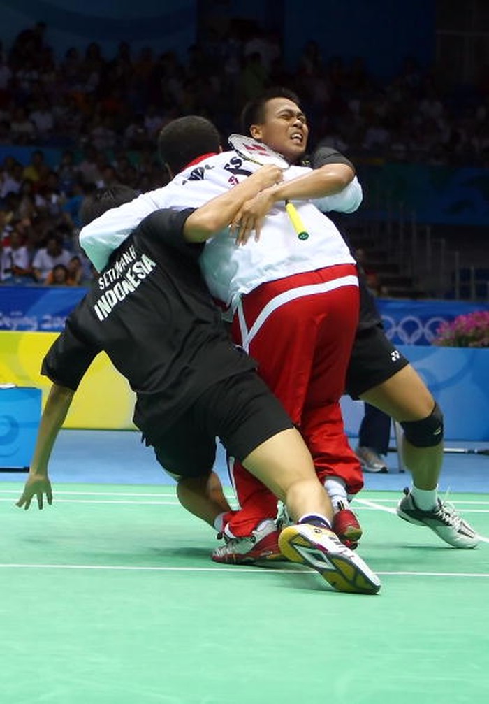 Markis Kido Tutup Usia, Ini Aksinya Saat Raih Emas di Olimpiade 2008