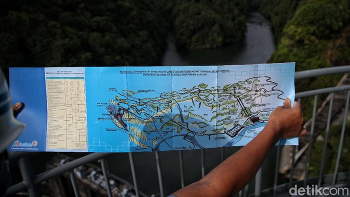 Ini PLTA Inalum, Bendungan Ikonik yang Ada di Uang Kertas Rp 100