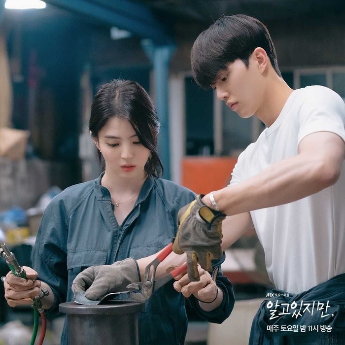 10 Potret Park Jae Eon dan Yu Na Bi di Nevertheless, Tak Sekedar Cinta Satu Malam