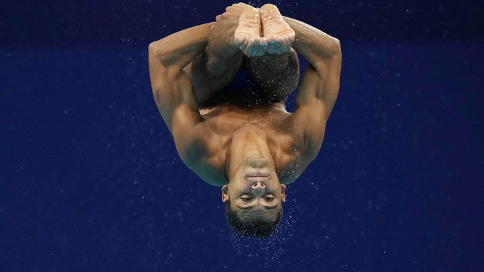 Ragam Ekspresi Atlet Loncat Indah Olimpiade Tokyo