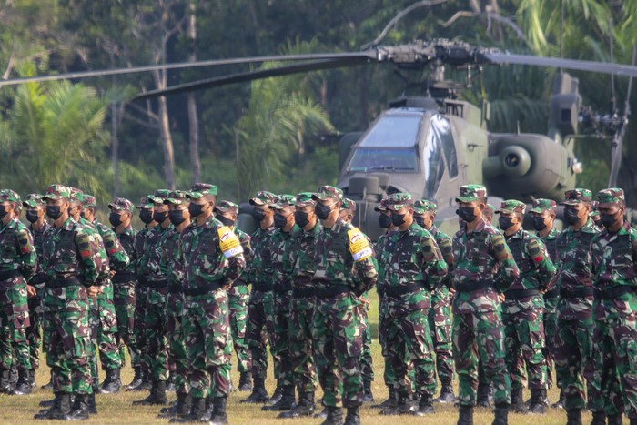 Intip Latihan Gabungan TNI yang Masuk 16 Besar Kekuatan Militer Dunia