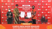 Kampus UMKM Shopee Semarang Dibuka, Targetkan 700.000 UMKM Go Digital