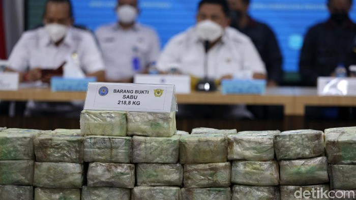 BNN Gagalkan Penyelundupan 324,3 Kg Sabu