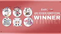 Pemenang Kompetisi Stiker Arena of Valor Dihadiahi Emas Murni