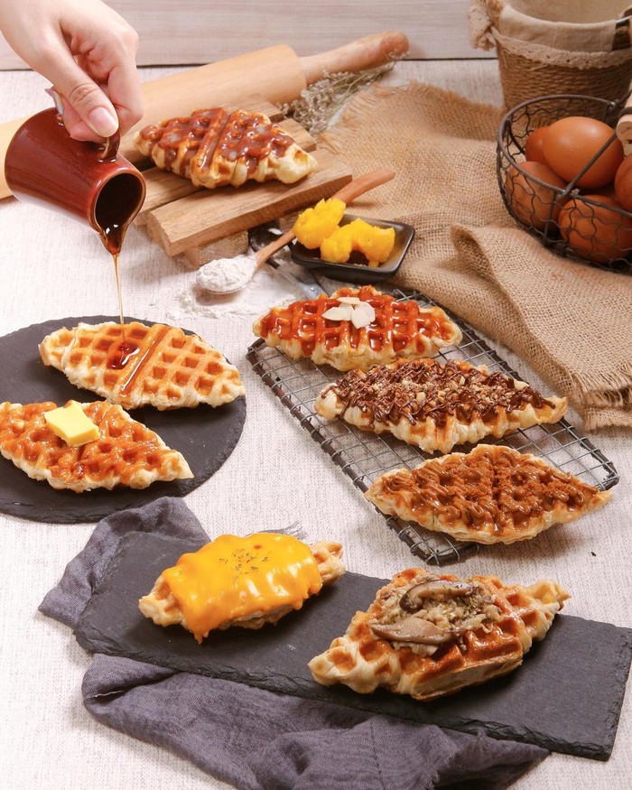 20 Croffle Renyah Manis Ada di Sini