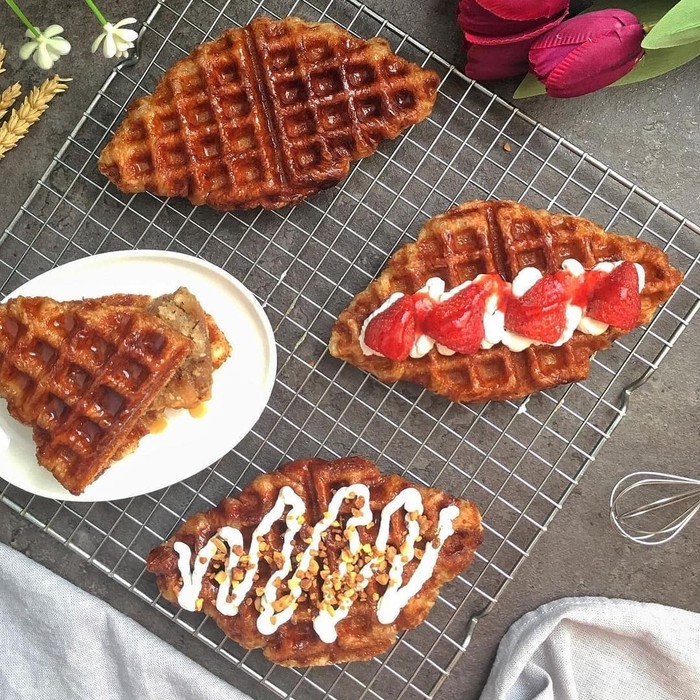 20 Croffle Renyah Manis Ada di Sini