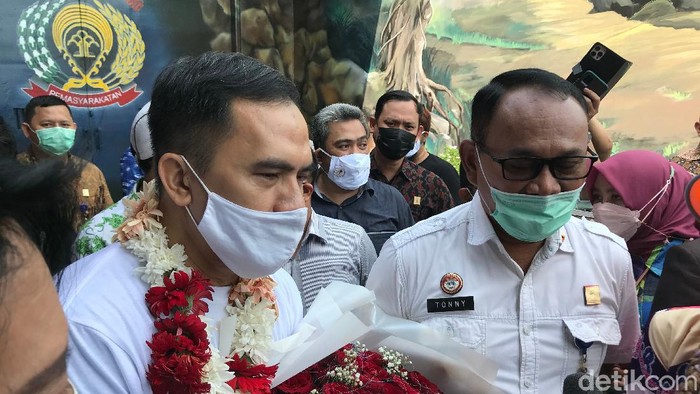 Potret Kebebasan Saipul Jamil