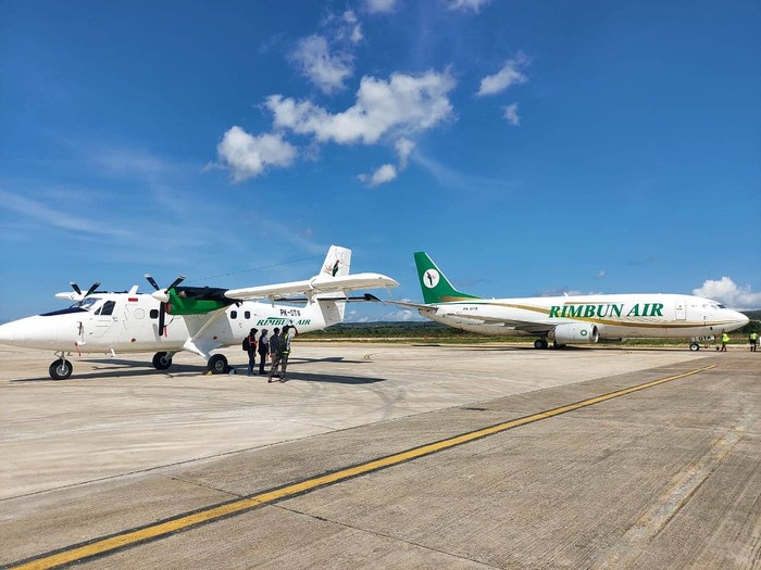 Potret Pesawat Rimbun Air PK-OTW yang Jatuh di Pegunungan Wabu Papua