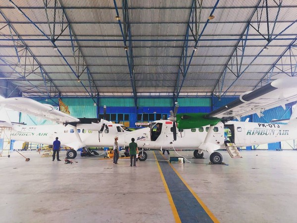 Potret Pesawat Rimbun Air PK-OTW yang Jatuh di Pegunungan Wabu Papua