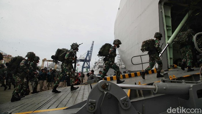 Melihat Apel Persiapan Operasi Amfibi Tahun 2021