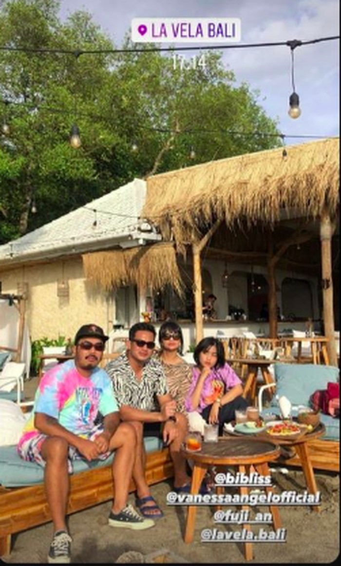 Momen Fuji Rayakan Ultah Bareng Mendiang Vanessa Angel dan Febri ...