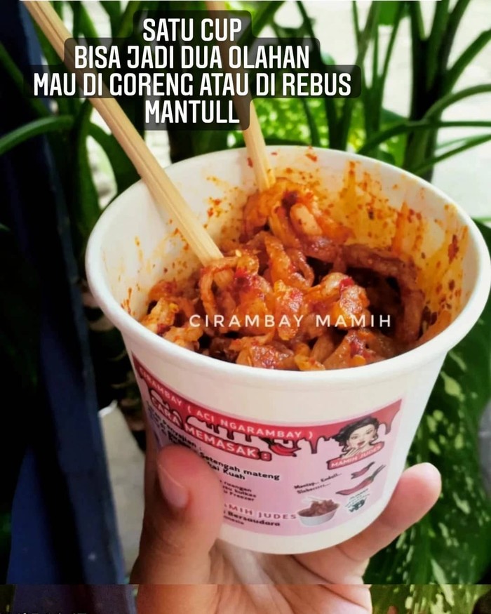 Camilan Viral! 20 Cirambay yang Kenyal dan Pedas Ada di Tempat Ini