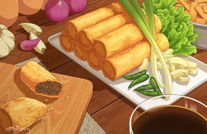 Keren! Begini Tampilan Makanan Indonesia Dalam Gambar Animasi