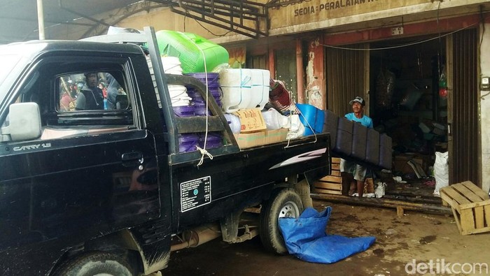 Kondisi Pasar Kroya Cilacap Usai Diamuk Si Jago Merah