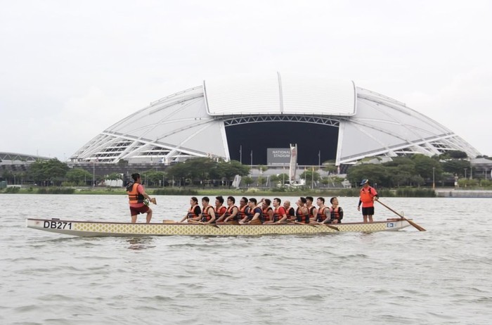 Foto: Canggihnya National Stadium Singapura