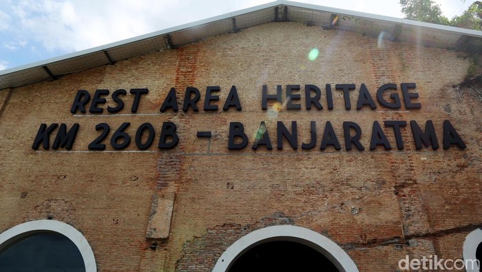 Rehat Sejenak Sambil Wisata Heritage di Rest Area Bekas Pabrik Gula