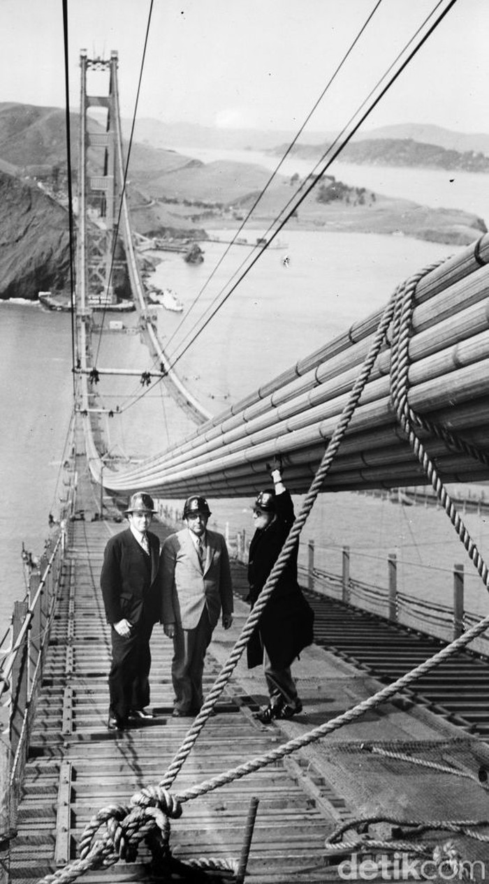 Hari Ini 89 Tahun Lalu, Jembatan Golden Gate San Francisco Mulai Dibangun