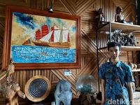 Pelukis Ini Manfaatkan Sampah Masker dan Plastik Jadi Karya Lukisan Apik