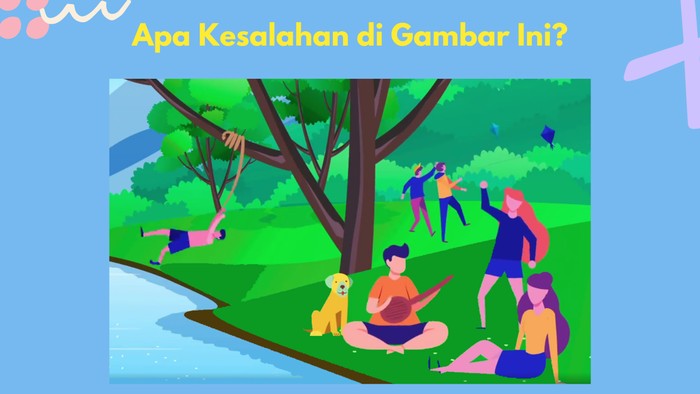 Tes Kecerdasan IQ, Temukan Hal yang Tak Masuk Akal di Gambar Ini
