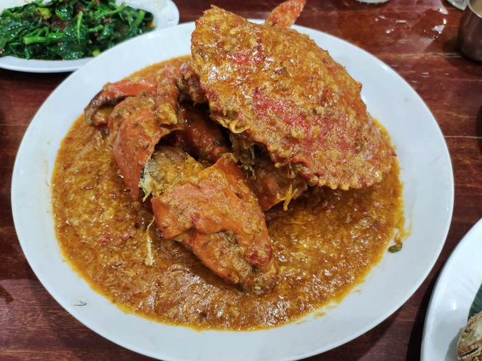 Pedasnya Kepiting Jumbo Saus Chili yang Nampol