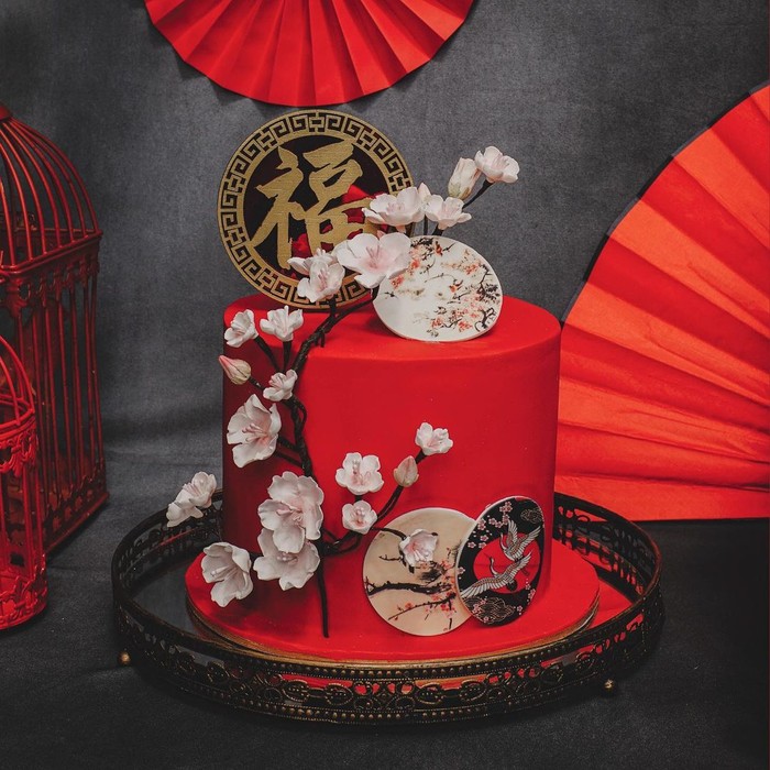 10 Cake Tema Imlek, Bisa Jadi Hadiah Spesial yang Cantik dan Enak