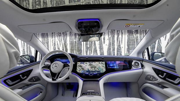 Mobil Listrik Mercedes EQS Masuk Indonesia Tahun Ini Sekali Cas Tembus Jakarta Surabaya