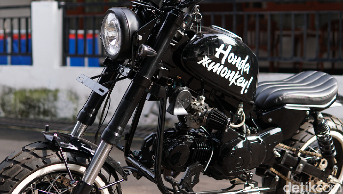 Intip Modifikasi Honda Karisma jadi Monkey Bobber ala Bengkel Sukabumi