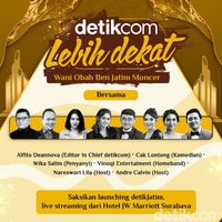 detikcom Lebih Dekat Lewat detikJatim! Wani Obah ben Jatim Moncer