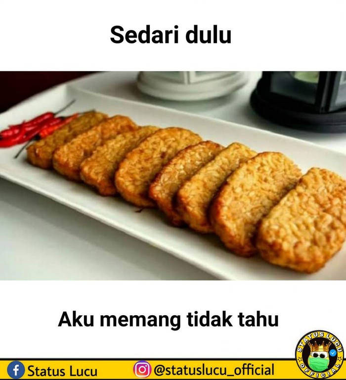 10 Meme Tentang Tahu Ini Bikin Bingung sekaligus Ngakak