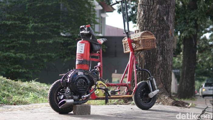 Modal Rp 2,5 jutaan, Vespa Klasik Ini Dimodifikasi Secara Ekstrem Jadi ...