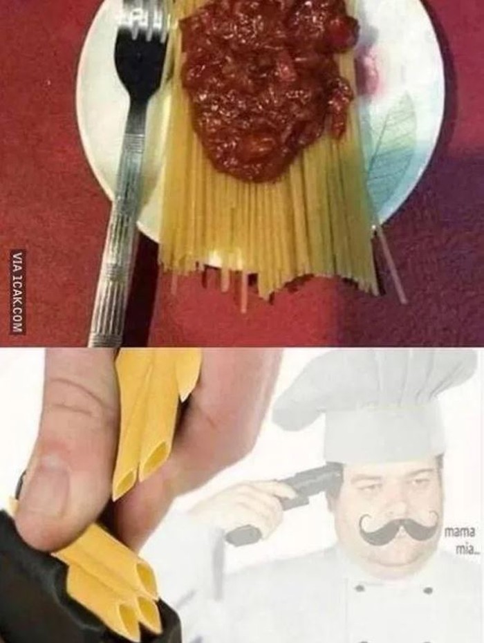 10 Momen Kocak saat Masak Pasta Ini Bikin Ngakak